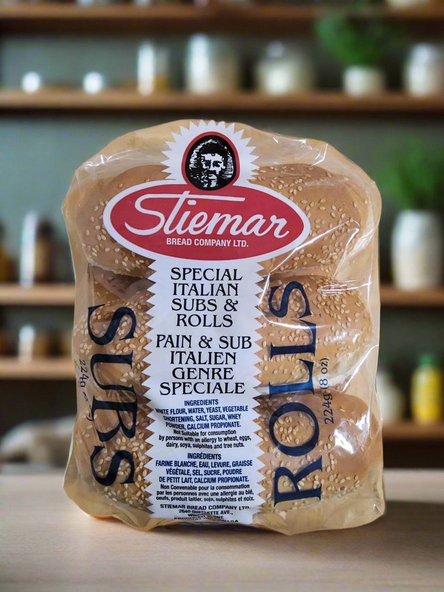 Stiemar Bakery Sub Bun 6pk. — The Sumerian Bread Shop