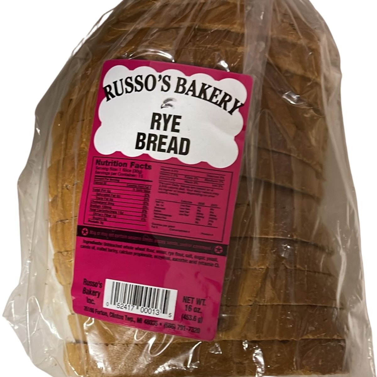 RUSSO'S BAKERY RYE BREAD - The Sumerian Bread Shop — The Sumerian Bread ...